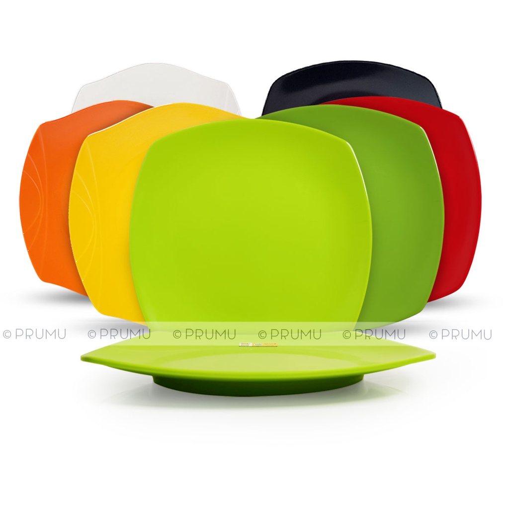 Jual Piring Saji Melamin Segi 9 Inch - Piring Melamin - Piring Melamine ...