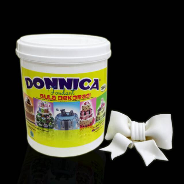 Jual FONDANT MERK DONNICA 5 KILO DALAM EMBER PAIL ICING SUGAR GULA ...