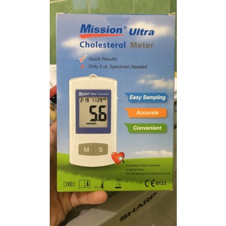 Jual Alat Cek Cholesterol / Kolesterol Mission Ultra | Shopee Indonesia