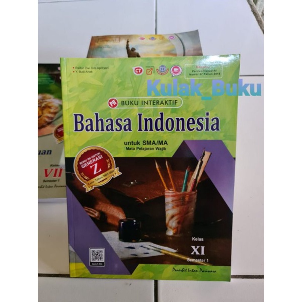 Jual Buku lks pr interaktif bahasa indonesia kelas XI,11 Semester 1 tahun 2022 kurikulum merdeka ...