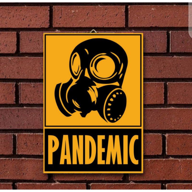 Jual Pandemic (poster kayu aesthetic) | Shopee Indonesia