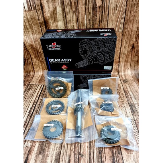 Jual gigi rasio assy rxk moto 1 racing model new road race gear assy ...