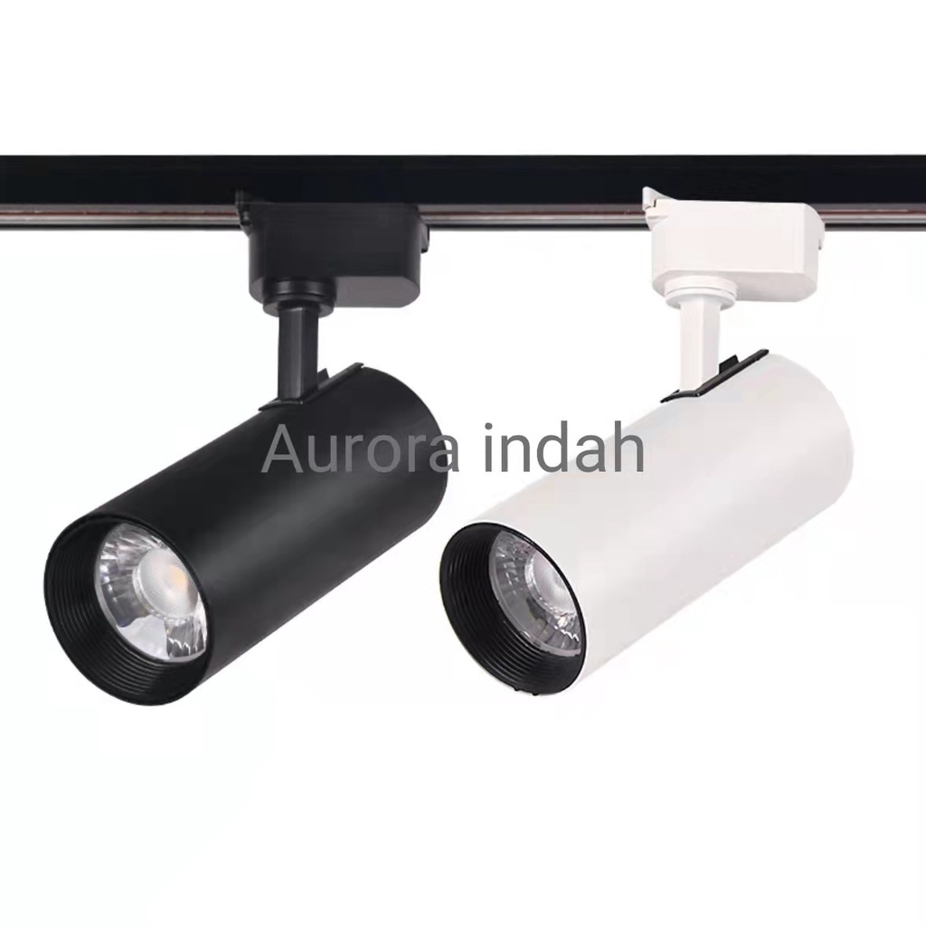 Jual LAMPU RELL TRACK LED SOROT LAMPU SOROT TRACKLIGHT REL SPOTLIGHT 10W 15W / 20W / 30W ...