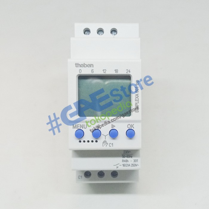 Jual Theben Simplexa 601 - Digital Timer Switch - GAE | Shopee Indonesia