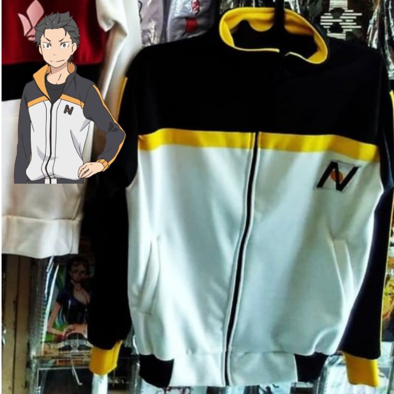 Jual JAKET COSPLAY NATSUKI SUBARU RE ZERO PURINSU ZONE REZERO ANIME ...