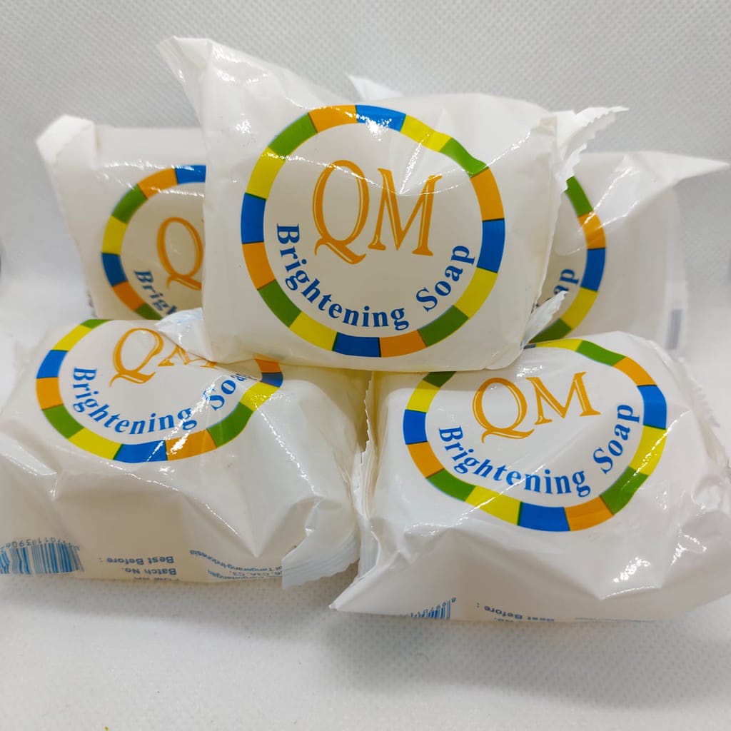 Jual (PROMO 5PC) Sabun wajah QM BPOM - Sabun Muka Brightening QM ...