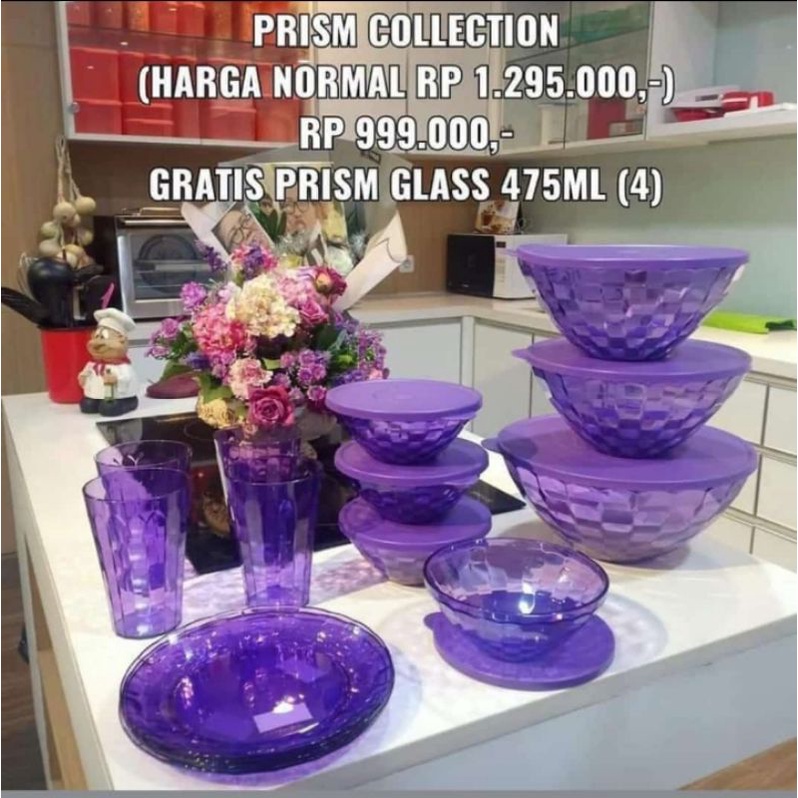 Jual Prisma Collection/Prisma Collection Set/Prisma ungu/Deco Canister ...