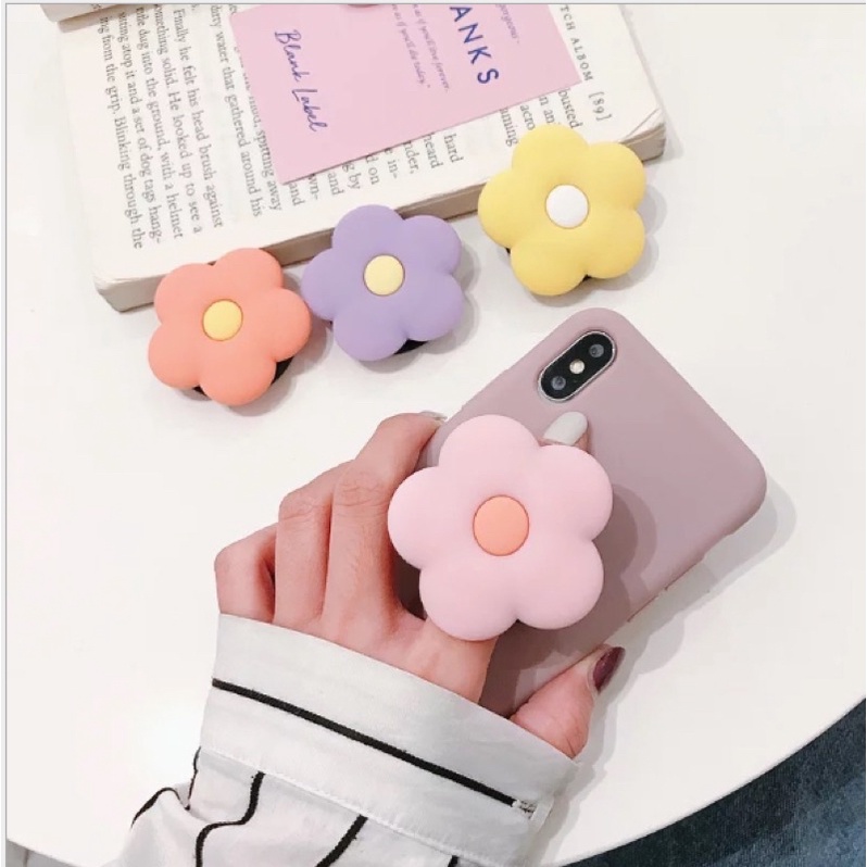Jual HALO PATCH - POP SOCKET HANDPHONE MOBILE PHONE CUTE CARTOON FLOWER ...