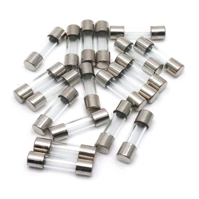 Jual Sekering Sekring Skring Kaca Glass Fuse 5X20 Mm 250V 0.5A 1A 2A 5A - 2A Tokmik23 Kualitas ...
