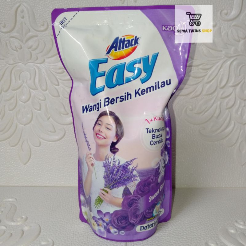 Jual Attack Easy Liq Romantic Purple Blossom 780ml | Shopee Indonesia