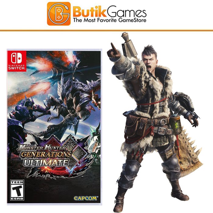 Jual Monster Hunter Generations Ultimate Nintendo Switch gameswitch ...