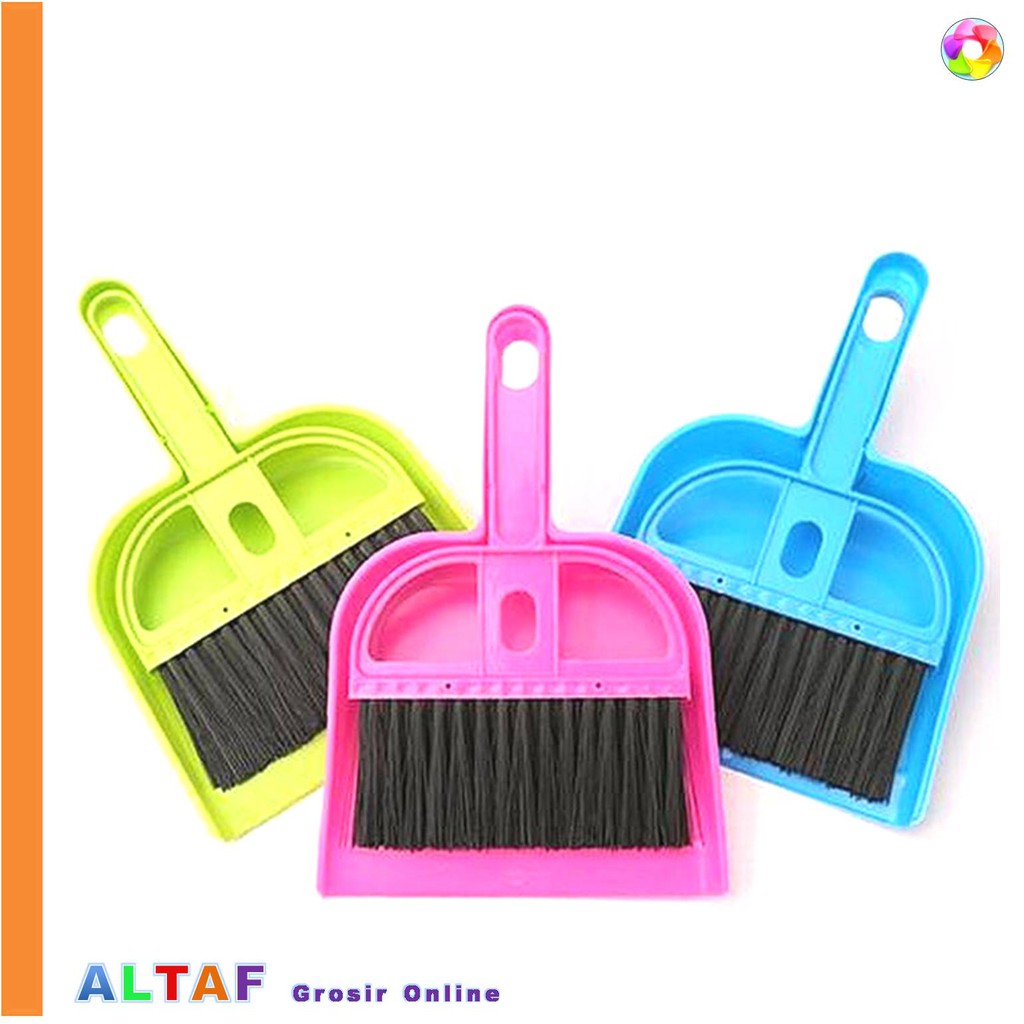 Jual SAPU MINI + SEROKAN Sapu Mini Set Serok Cikrak Kecil | Shopee ...