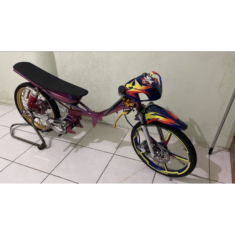 Jual Frame Rangka Sleep Engine Jupiter set tinggal naik mesin FREE ...