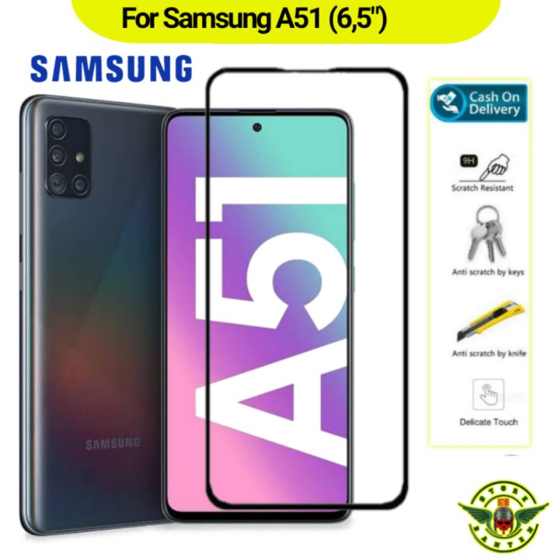 Jual TG Samsung A51 Tempered Glass - Gorila Glass. Anti Gores Kaca ...