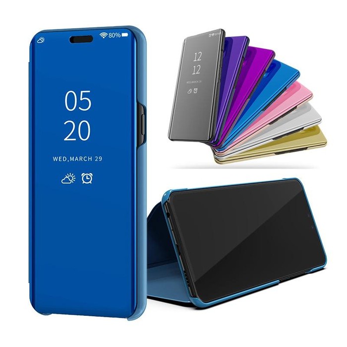 Jual Aldora Sarung Buku Mirror Case Xiaomi Redmi Note 8 Pro Magic ...