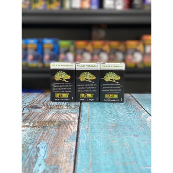 Jual Exoterra Vitamin Multivitamin Reptile 30 gr Torto Kura Kodok ...