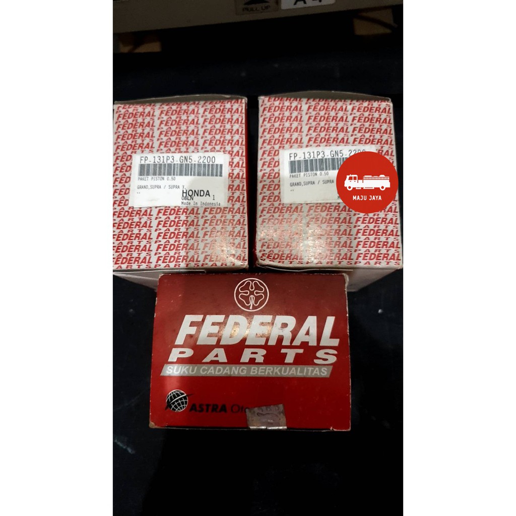 Jual Paket piston Grand merek Federal ukuran 0,50 | Shopee Indonesia