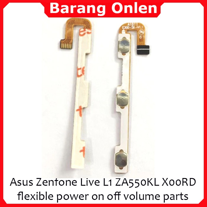 Jual Asus Zenfone Live L1 ZA550KL X00RD flexible switch tombol power on ...