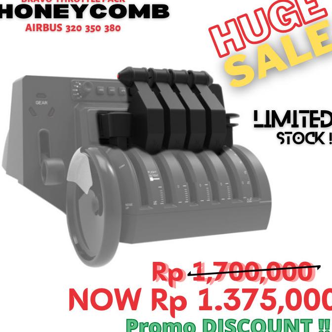 Jual Honeycomb Bravo - Throttle Pack For Airbus A319 A320 A380 | Shopee ...