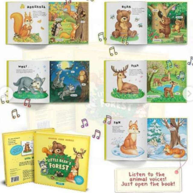 Jual Bear Forest. Sound book | Shopee Indonesia