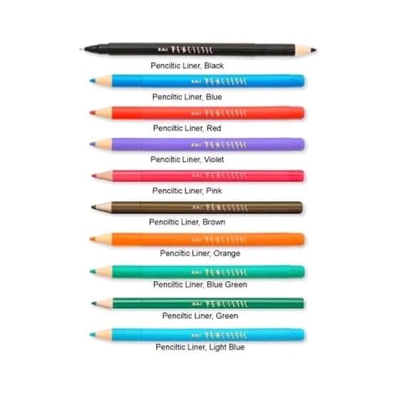 Jual ZEBRA PENCILTIC FINELLINER PULPEN PEN WARNA HARGA SATUAN | Shopee ...