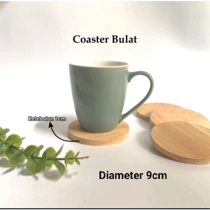 Jual tatakan gelas kayu | Shopee Indonesia