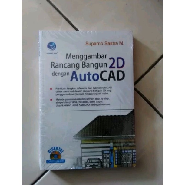 Jual Menggambar Rancang Bangun 2D dengan AutoCAD + CD | Shopee Indonesia