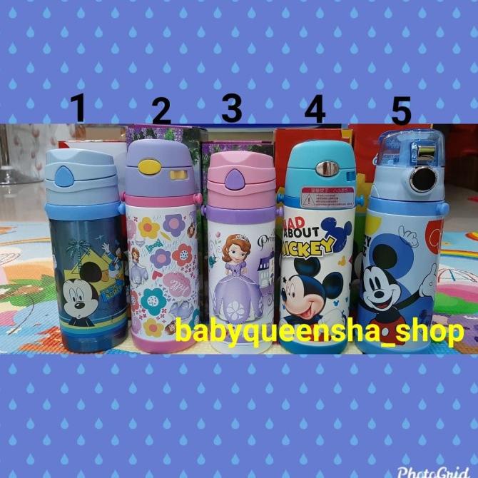 Jual Spesial Termos Anak Karakter Disney Original Hot And Cold/Botol Minum Anak | Shopee Indonesia