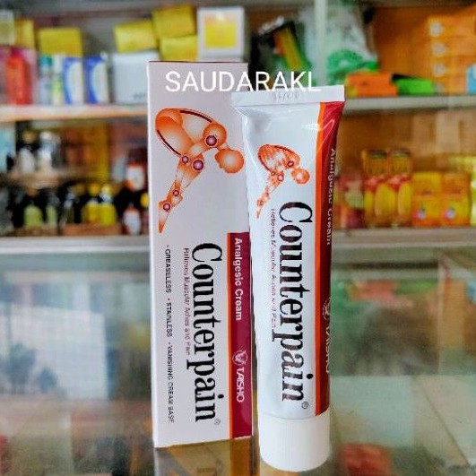 Jual COUNTERPAIN Analgesic Cream 60 GR | Shopee Indonesia