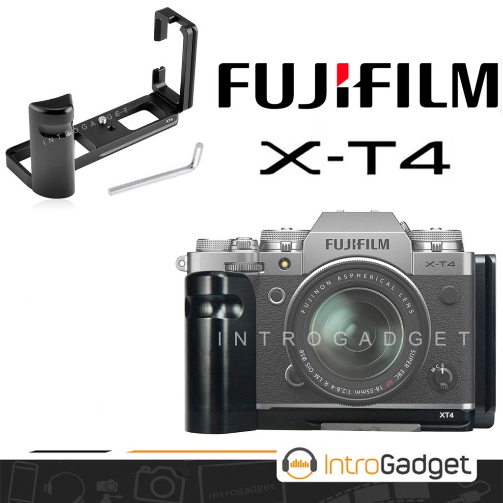 Jual Hand Grip Holder Quick Release L Plate for Fujifilm XT4 XT-4 XT 4 ...