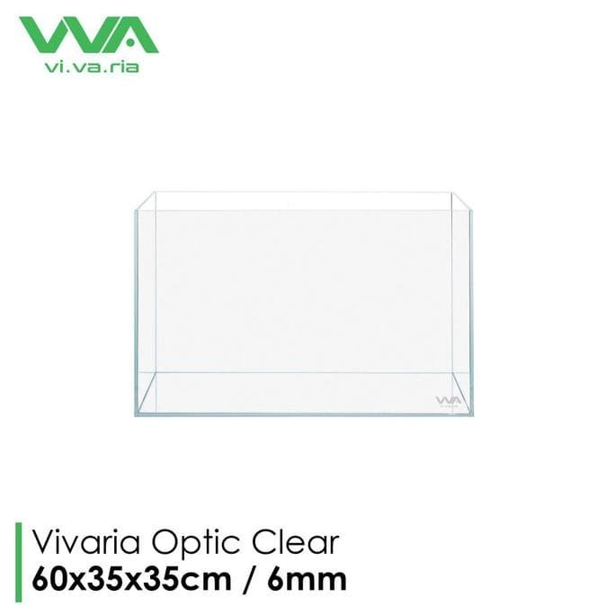 Jual VIVARIA OPTIC CLEAR 60 TANK AQUARIUM AQUASCAPE | Shopee Indonesia