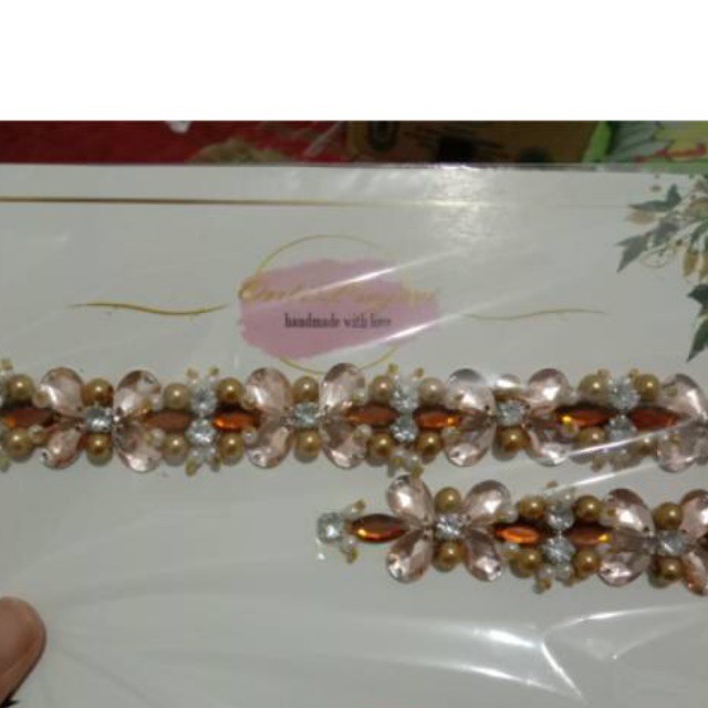 Jual Payet rangkai motif BUNGA KECIL (HARGA PER 1 CENTIMETER) minimal ...