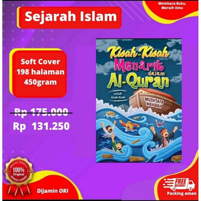 Jual Kisah-Kisah Menarik Dalam Al Quran Untuk Anak-Anak | Shopee Indonesia
