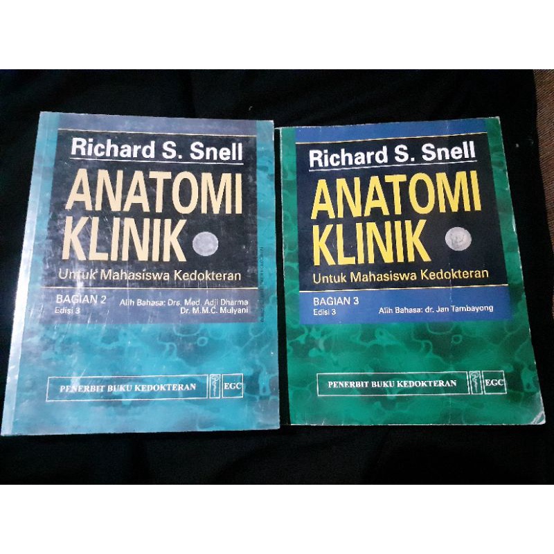 Jual Anatomi Klinik 2 & 3 - Richard S Snell | Shopee Indonesia