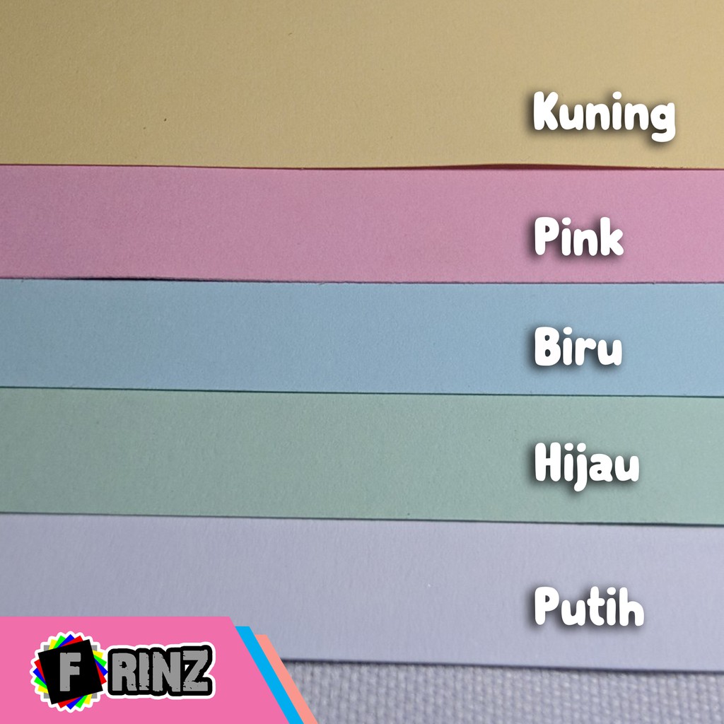 Jual Kertas Karton BC ( Brief Card ) F4 A4 / Manila / Kertas Buku ...