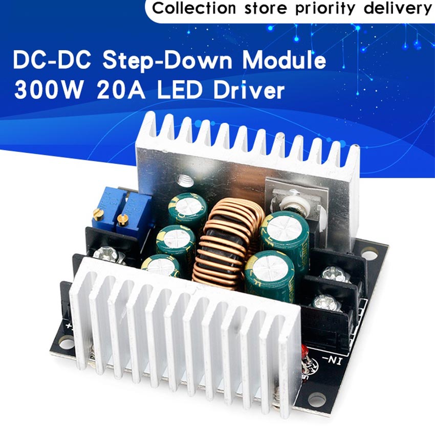Jual Step Down 300W 20A DC-DC Buck Converter Step Down Module Constant Current LED Driver Power ...