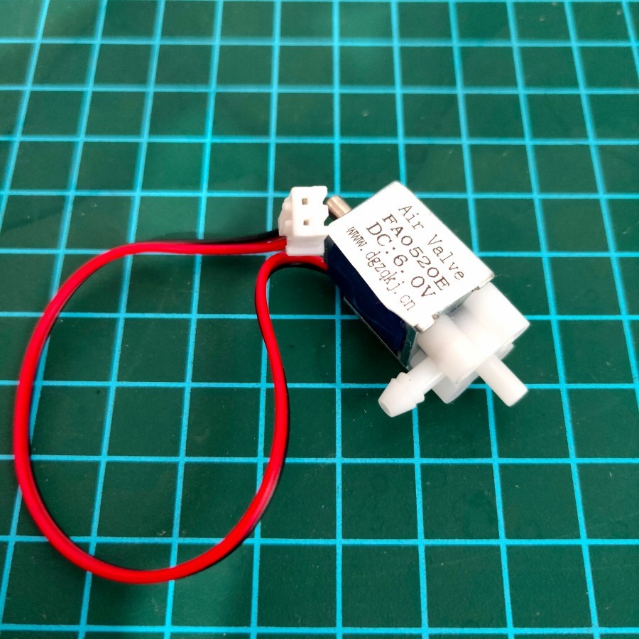 Jual Kran Udara Elektrik Mini Electric Solenoid Valve 3 Way 6V Air ...