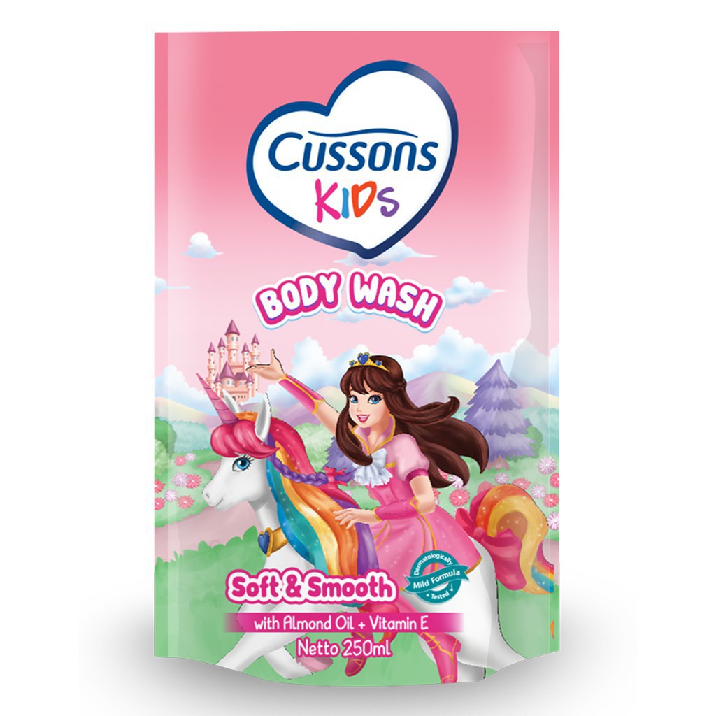 Jual CUSSONS KIDS BODY WASH 250ML(POUCH) | Shopee Indonesia