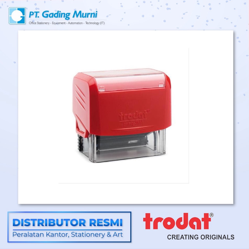 Jual TRODAT STEMPEL SIAP PAKAI 3911 | Shopee Indonesia