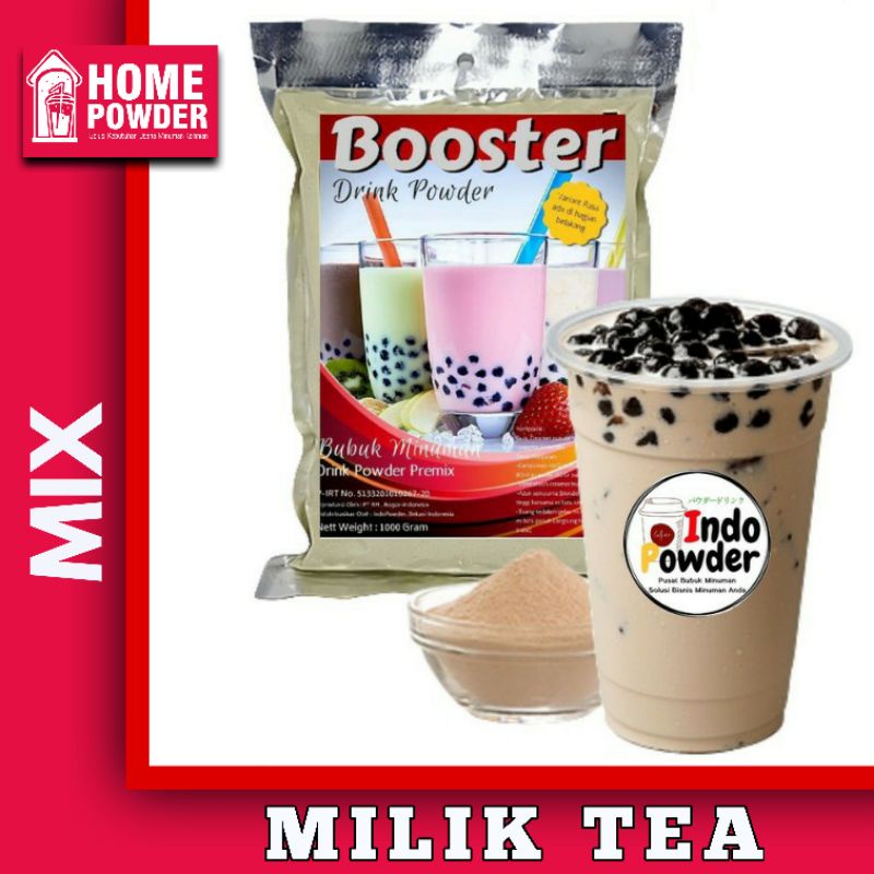 Jual Bubuk Minuman Milk Tea 1kg Minuman Es Kekinian Franchise Minuman ...