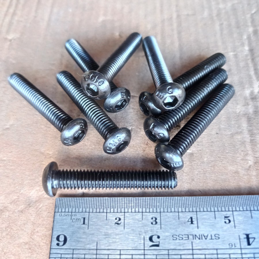 Jual BAUT L BUTTON M6 X 35 BAJA / BAUT L M6 X 35 BUTTON / BAUT L BUTTON ...
