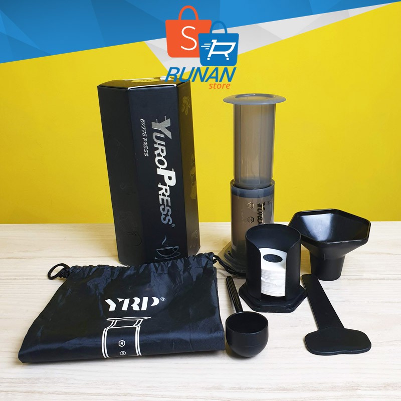 Jual Yuro Press - Aeropress - Yuropress Dengan tas Espresso Maker ...