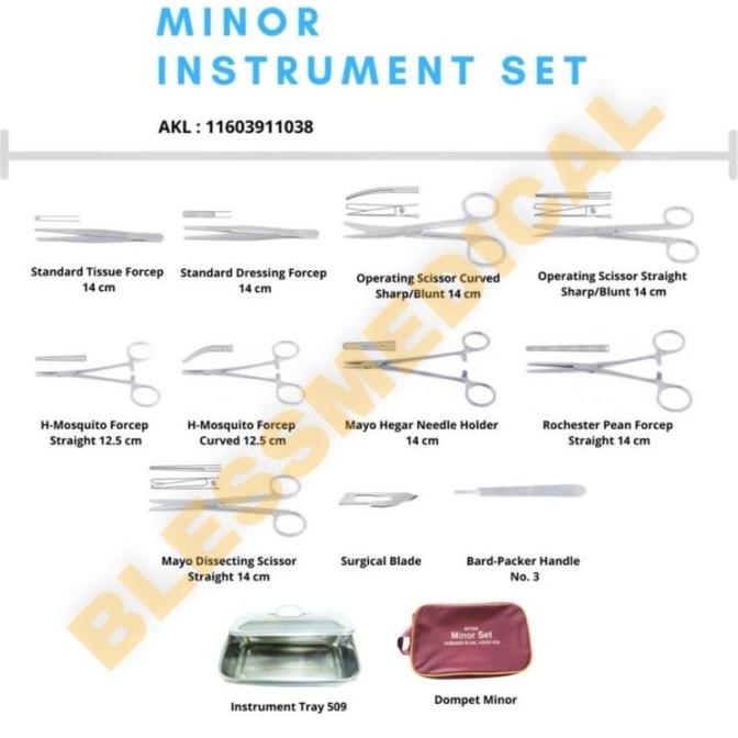 Jual Minor Set Lengkap / Set Bedah Minor Lengkap | Shopee Indonesia