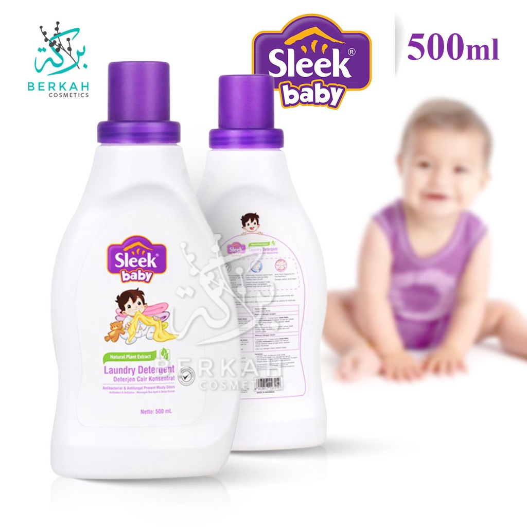 Jual Sleek Baby Laundry Detergent Botol 500ml | Shopee Indonesia