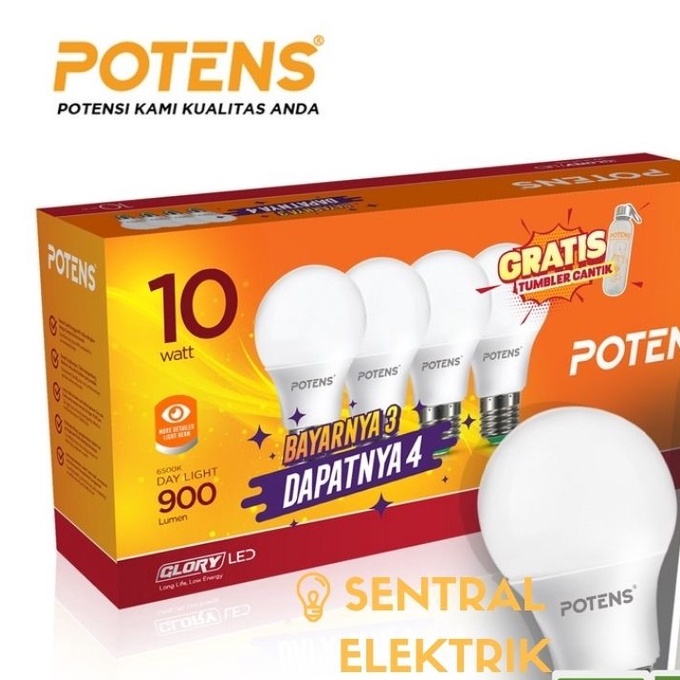 Jual ★★ YzC (4pcs)PAKET Philips Led PUTIH 4 w 5 w 6 7 8 9 10 11 12 14.5 ...