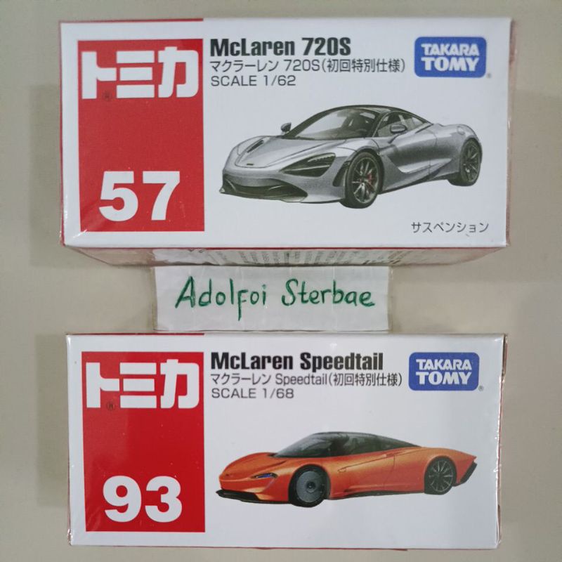 Jual takara tomy 57 tomica mclaren 720s 93 mclaren speedtail | Shopee Indonesia
