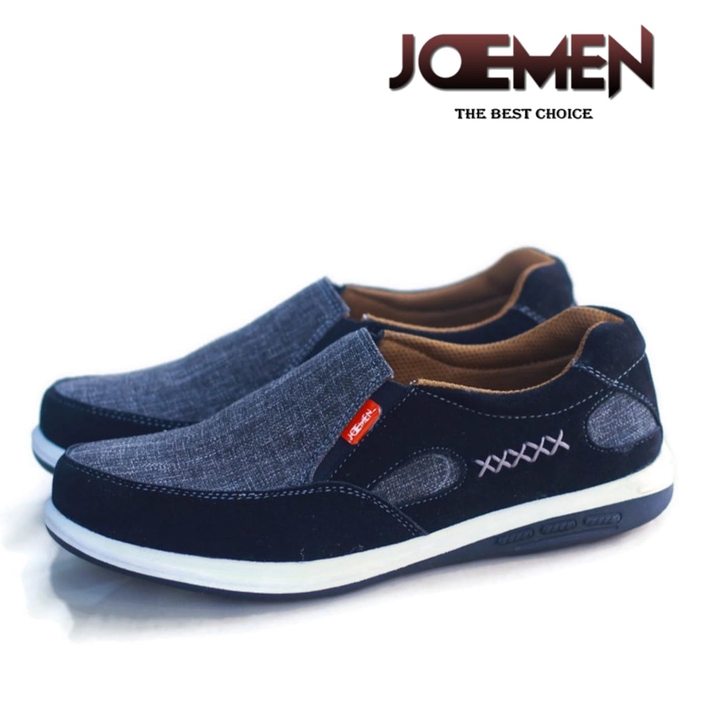 Jual 75 Sepatu Spatu Kulit Slip On Slipon Kerja Slop Pria Cowok Laki ...