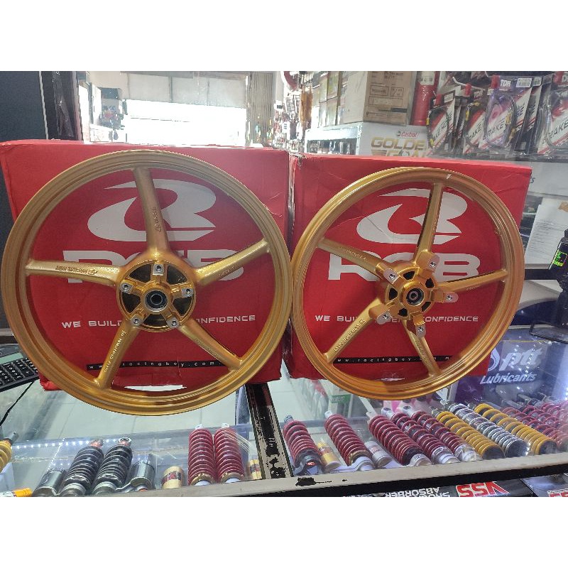 Jual Velg RCB SP522 Mxking/Y15ZR 160&160-17 1set original RCB | Shopee ...