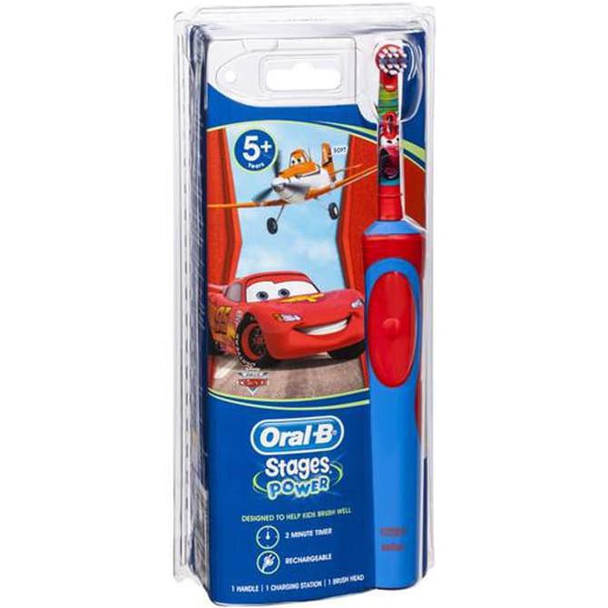 Jual Oral-B Stages Power Disney Cars 5yrs+ Rechargeable Toothbrush ...