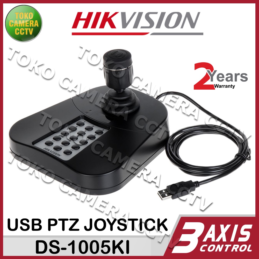 Jual PTZ CCTV CONTROLER HIKVISION KEYBOARD JOYSTICK USB DS-1005KI ...